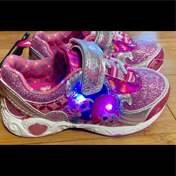 Shoes | Shimmer And Shine Toddler Girls Light Up Shoe New | Poshmark